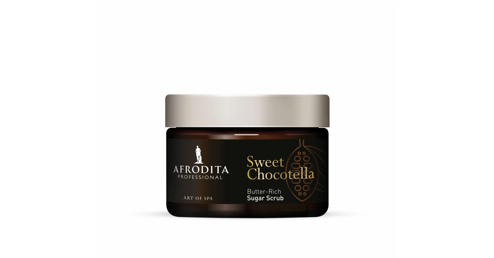 Afrodita ART OF SPA Sweet Chocotella vajjal dúsított cukorpeeling