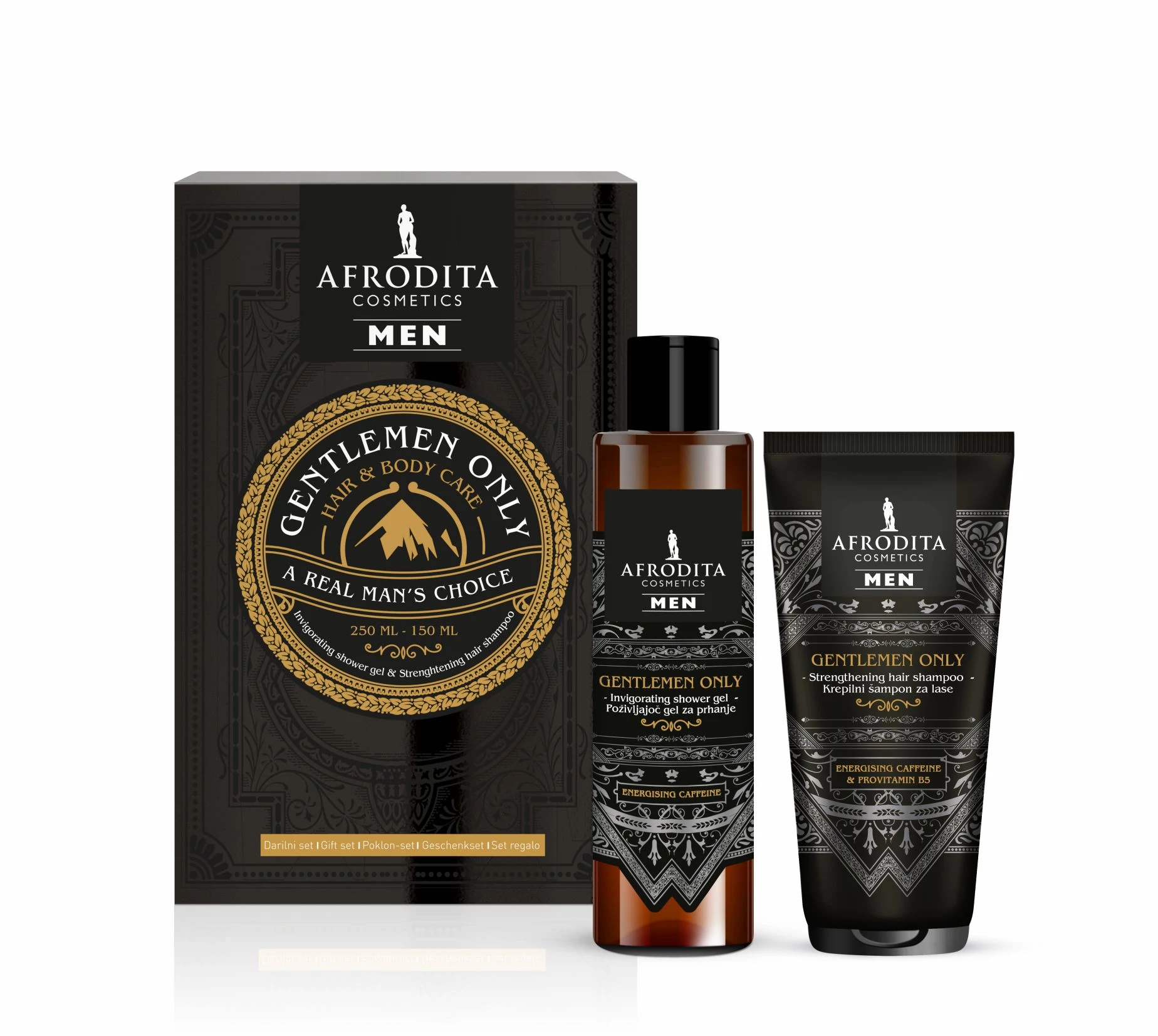 AFRODITA ONLY GENTLEMAN Haj –és Testápoló ajándékcsomag